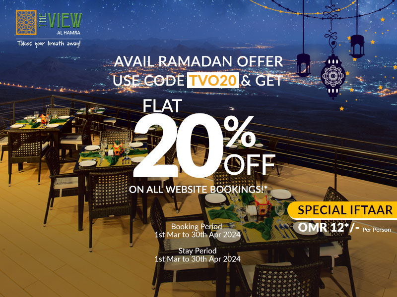 Official Website of The View, Al Hamra, Oman | Book An Eco Luxury Hotel ...